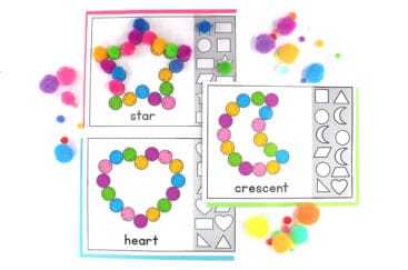 Fine Motor Shape Bundle - The Crafty Classroom