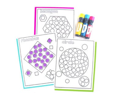 Fine Motor Shape Bundle - The Crafty Classroom