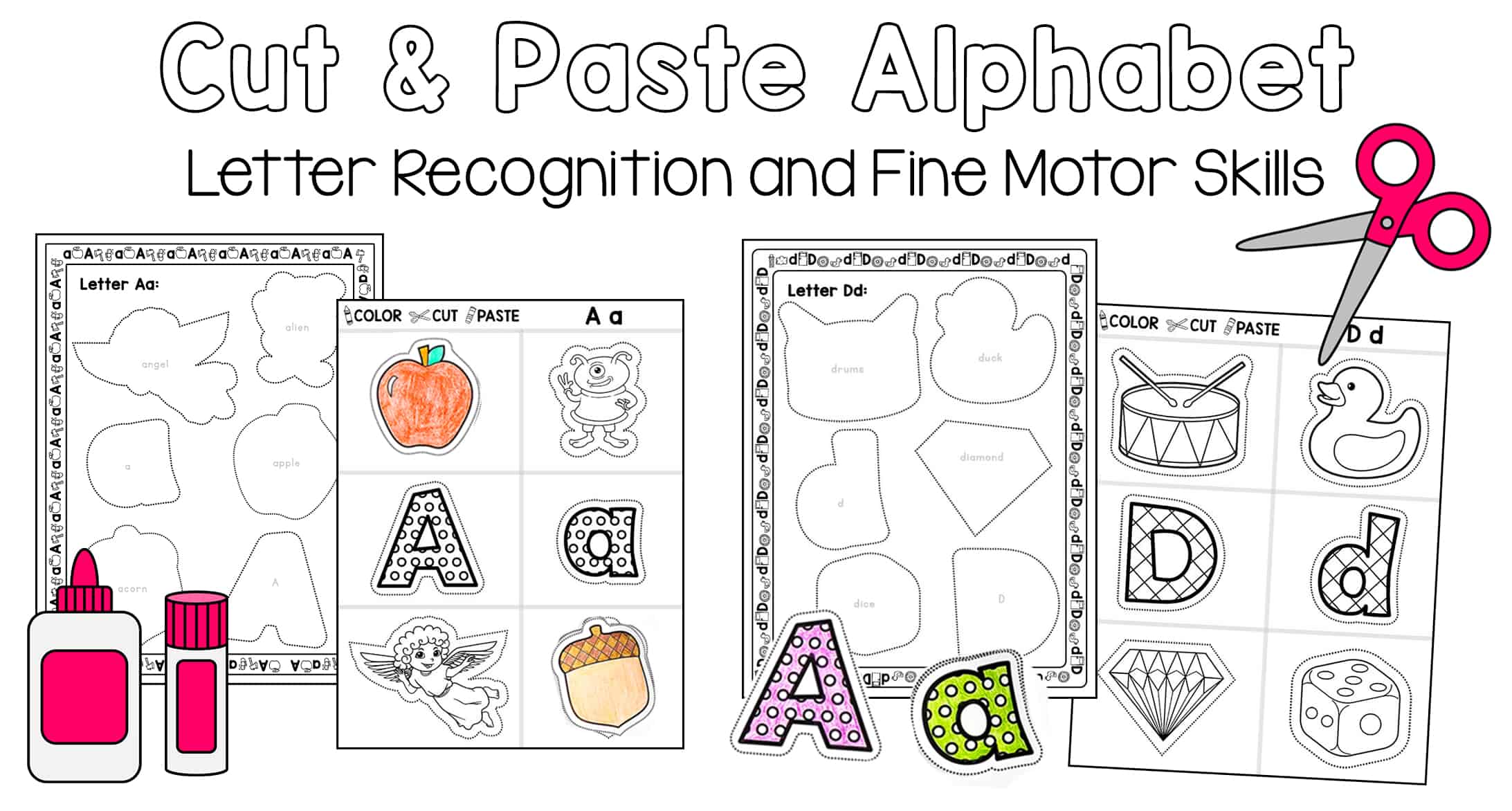 Scissor Skills Bundle - The Crafty Classroom