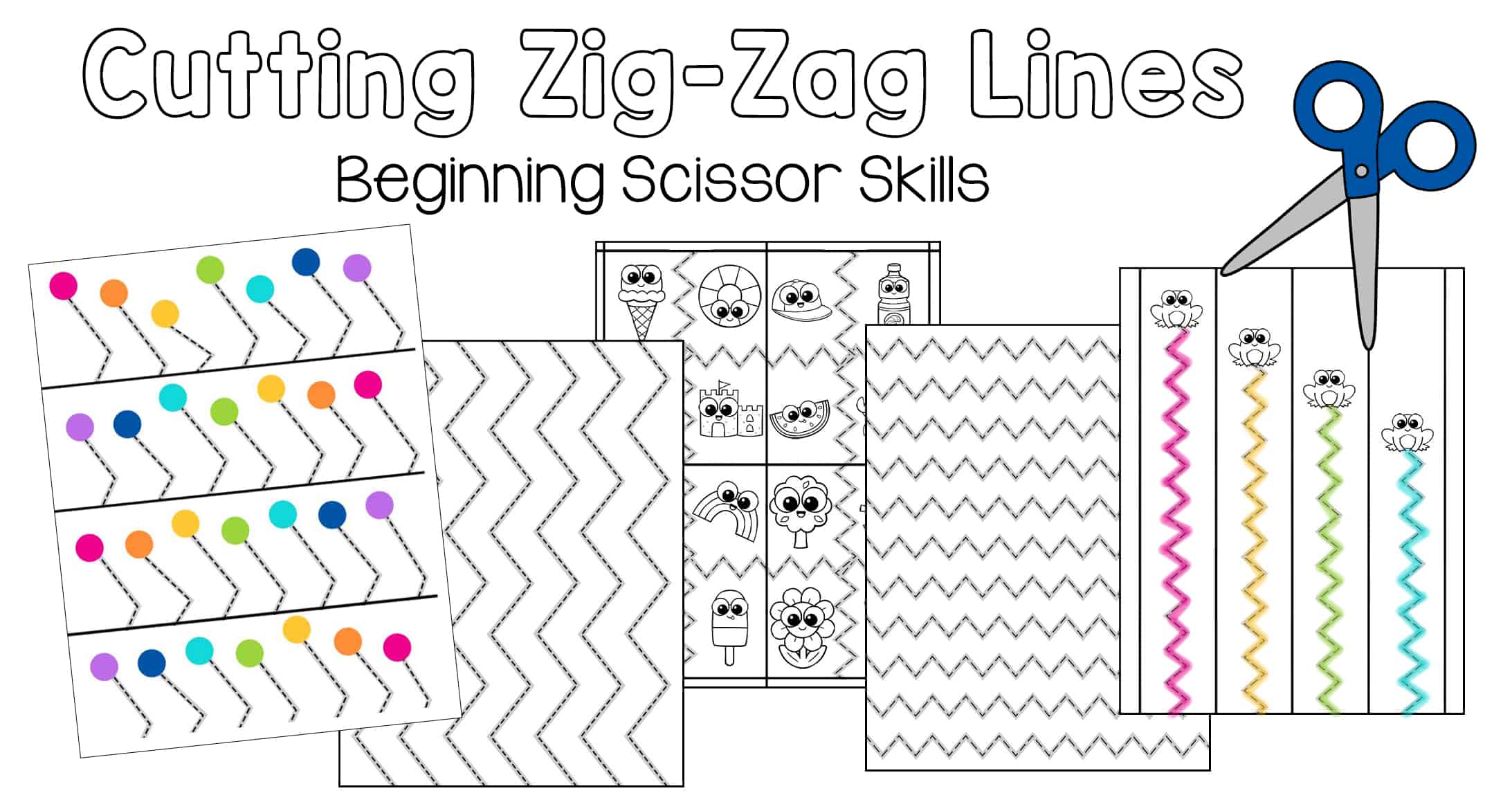 Scissor Skills Bundle - The Crafty Classroom