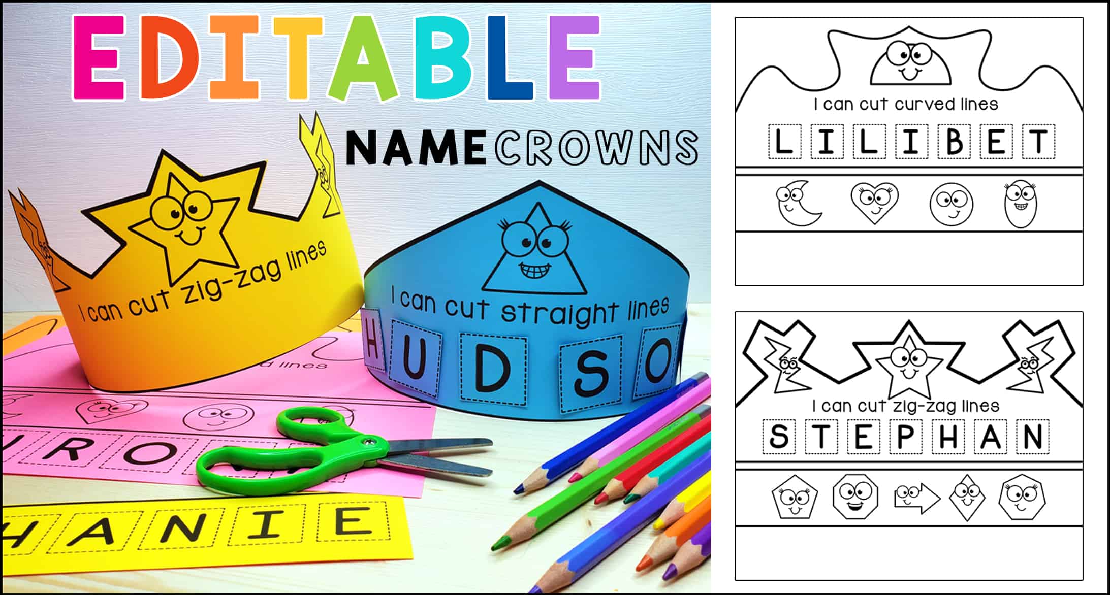 Scissor Skills Bundle - The Crafty Classroom