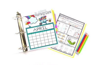 Smart Start First Grade Morning Work - The Crafty Classroom