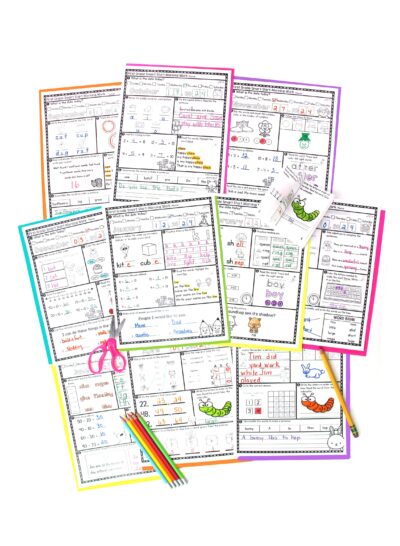 Smart Start First Grade Morning Work - The Crafty Classroom