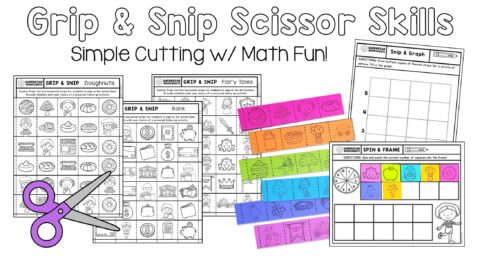 Scissor Skills Bundle - The Crafty Classroom