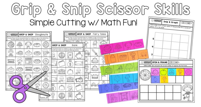 Scissor Skills Bundle - The Crafty Classroom