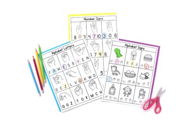 ASL Sign Language Bundle - The Crafty Classroom