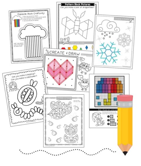 Fine Motor Skills: Holiday & Seasons Bundle - The Crafty Classroom