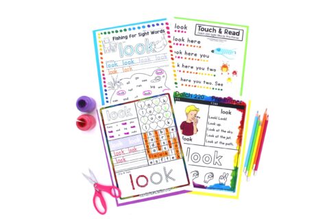 Preschool Sight Words Curriculum - The Crafty Classroom