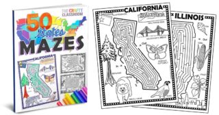 U.S.A. State Activity Pages