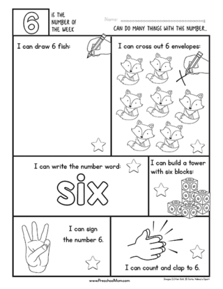 Number of the Week Program - The Crafty Classroom