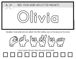 Type Your Own Name Activity Mats - The Crafty Classroom