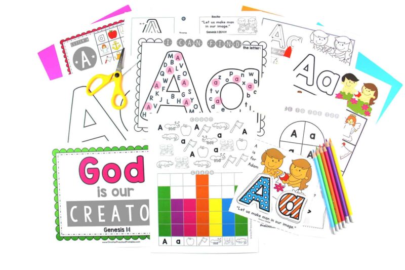 Bible ABC Curriculum Notebook - The Crafty Classroom