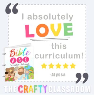 Bible ABC Curriculum Notebook - The Crafty Classroom